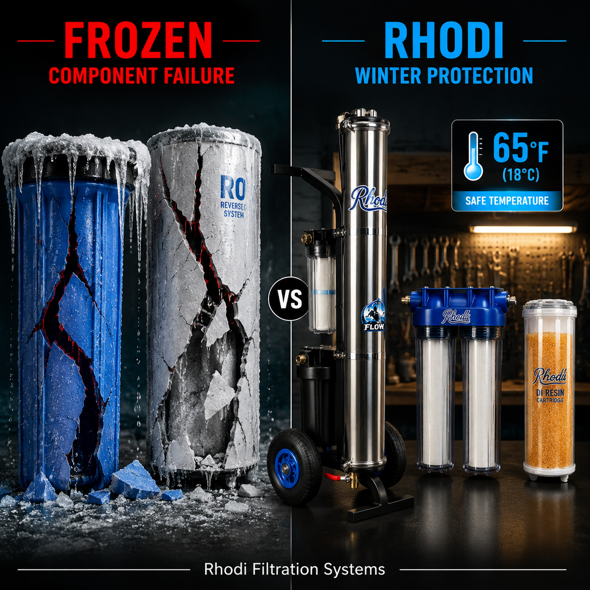 How to Winterize an RODI System: Prevent Freezing Damage | Rhodi